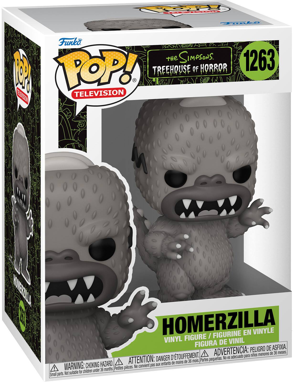 Funko POP! Television: The Simpsons Treehouse of Horror Homerzilla ...