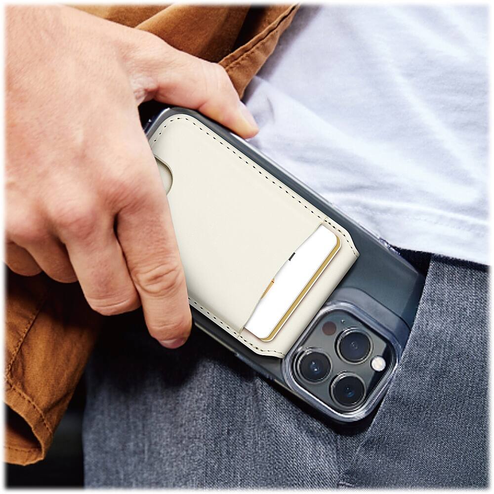 Saharacase Genuine Leather Wallet Case With Magsafe For Apple Iphone ...