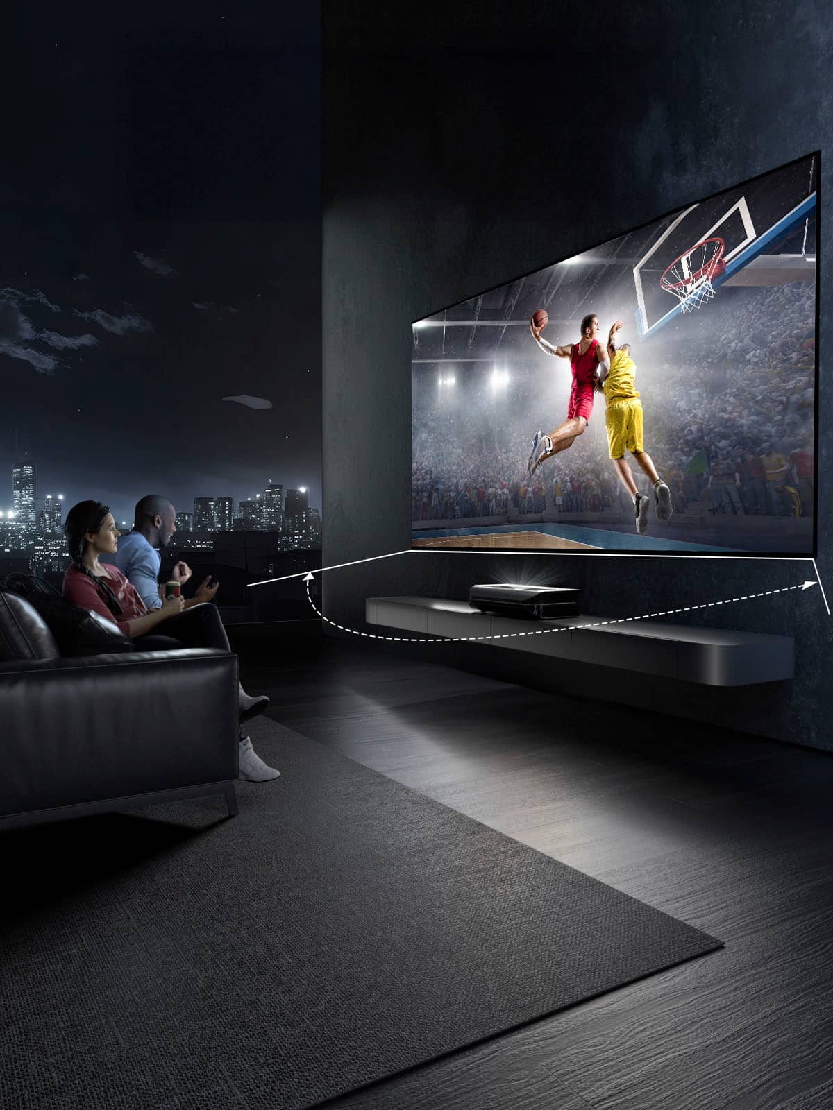 Customer Reviews: AWOL Vision 150" Fixed Frame Projector Screen, 4K/8K ...