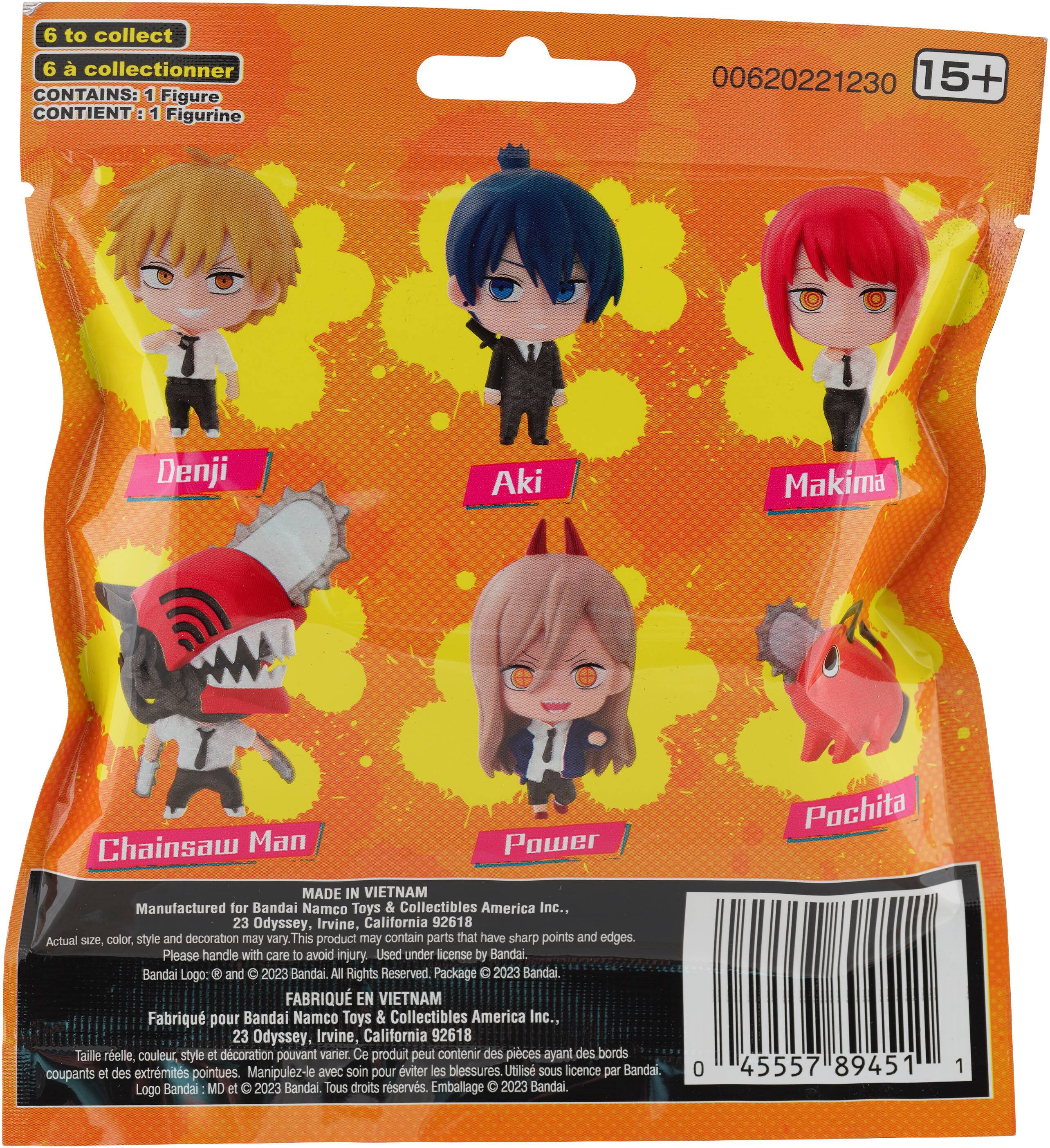 Bandai Chainsaw Man Blind 2" Chainsaw Man Blind Pack Styles May Vary ...
