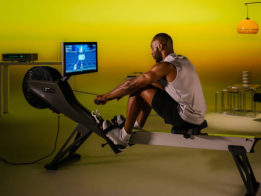 Best Buy: Aviron Game-Based Smart Rowing Machine Grey ISRA