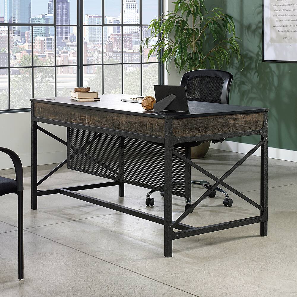 Best Buy: Sauder Foundry Road 60 X 30 Table Desk Co SGS Mixed Mat ...