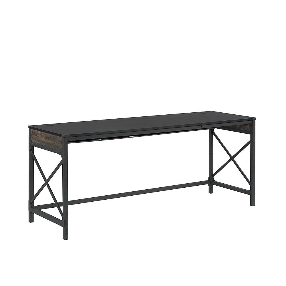 Best Buy: Sauder Foundry Road 72x24 Table Desk Co SGS Mixed Mat Carbon ...