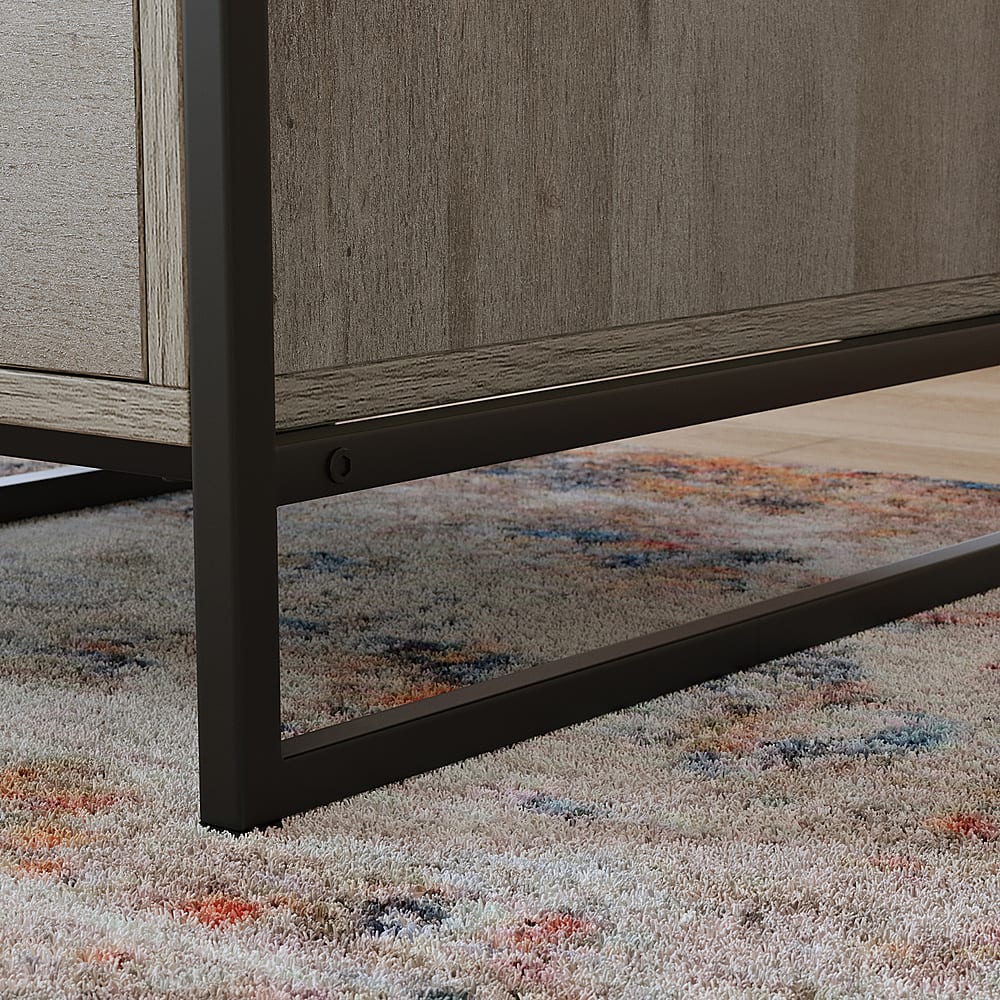 Best Buy: Sauder Tremont Row L Desk Mystic Oak SGS Mixed Mat Mystic Oak ...