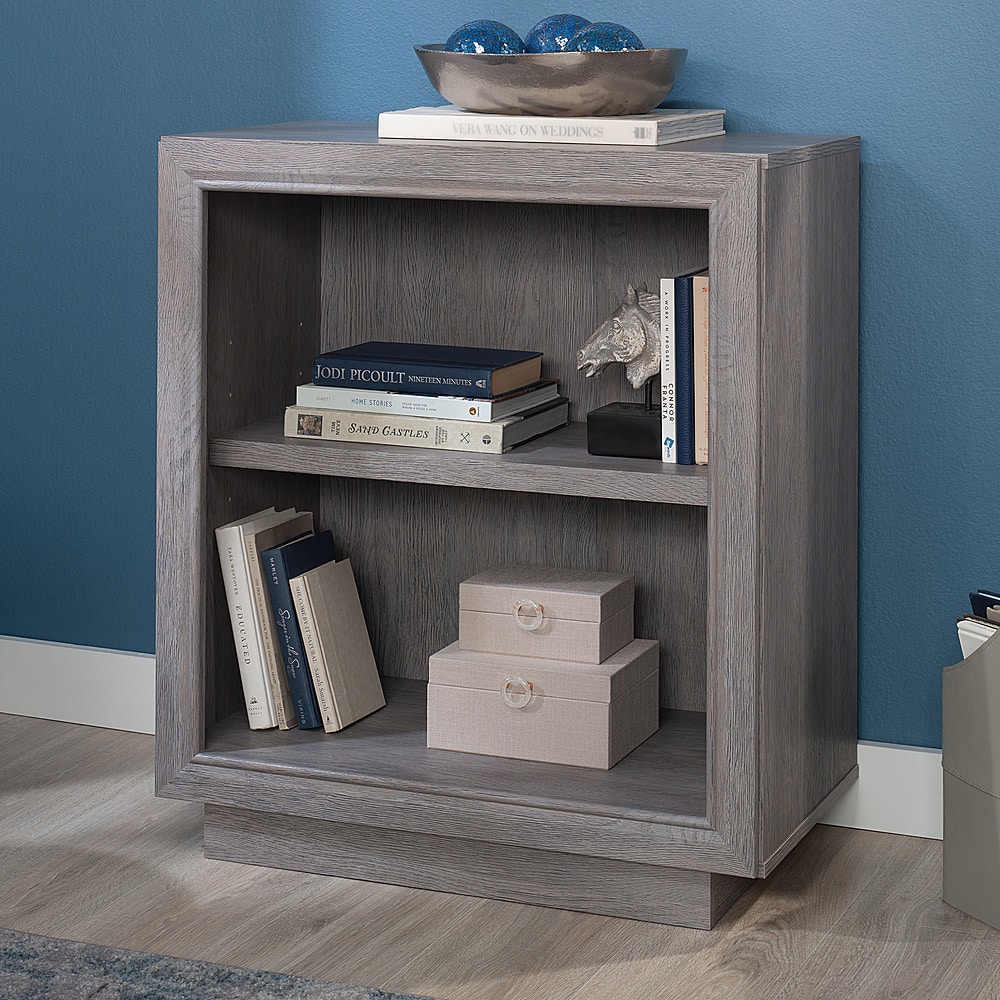 Best Buy: Sauder 2-Shelf Office Bookcase Ashen Oak 434778