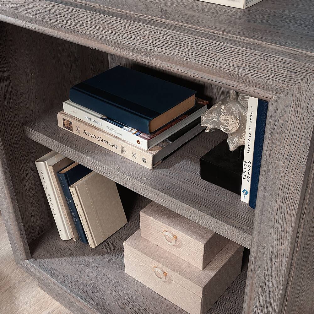 Best Buy: Sauder 2-Shelf Office Bookcase Ashen Oak 434778