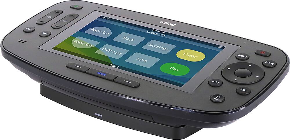 Universal Remote Control Touch Screen Handheld Remote with Microphone ...