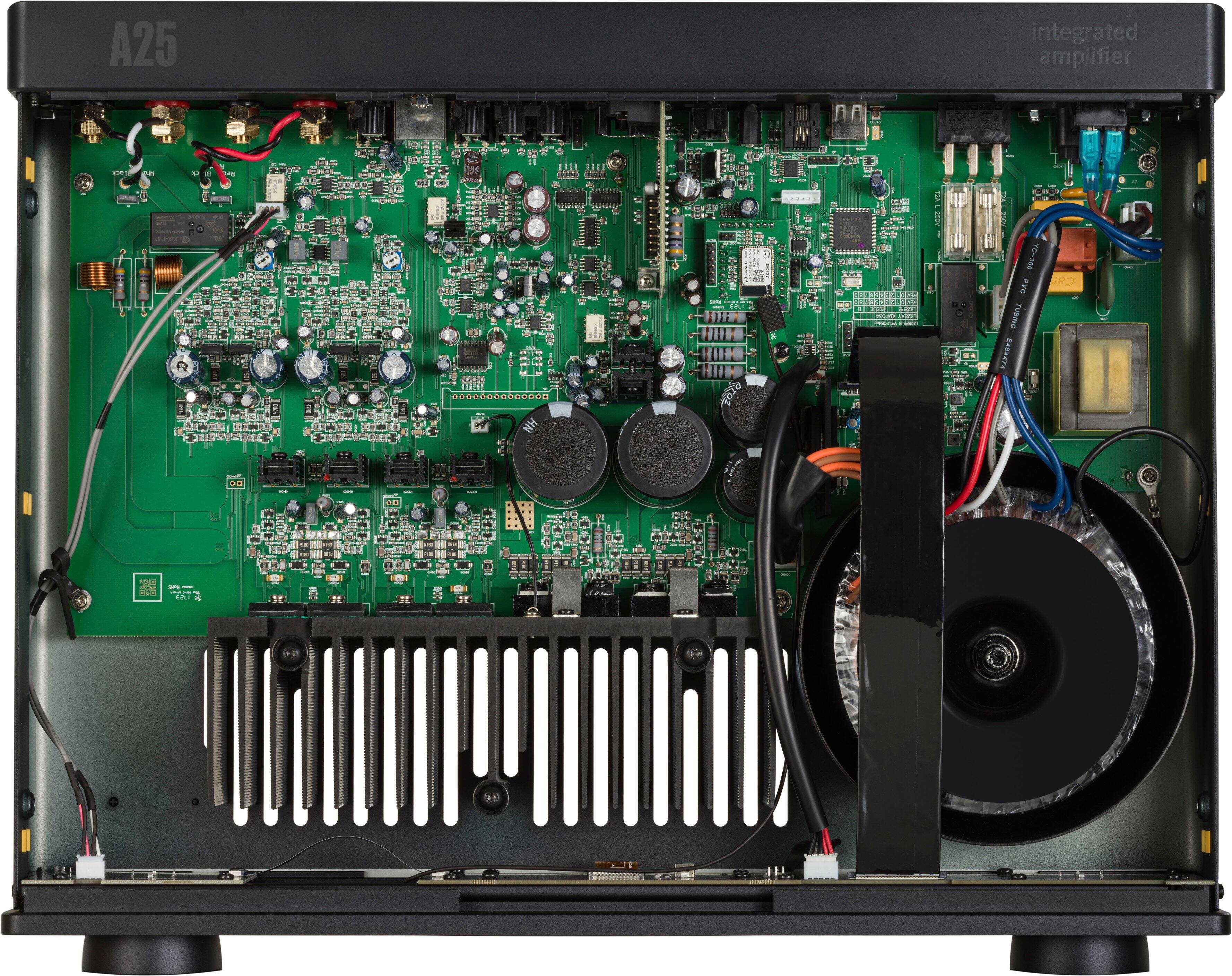 Arcam A25 100W Integrated Amplifier Black ARCA25AM - Open Box - Best Buy