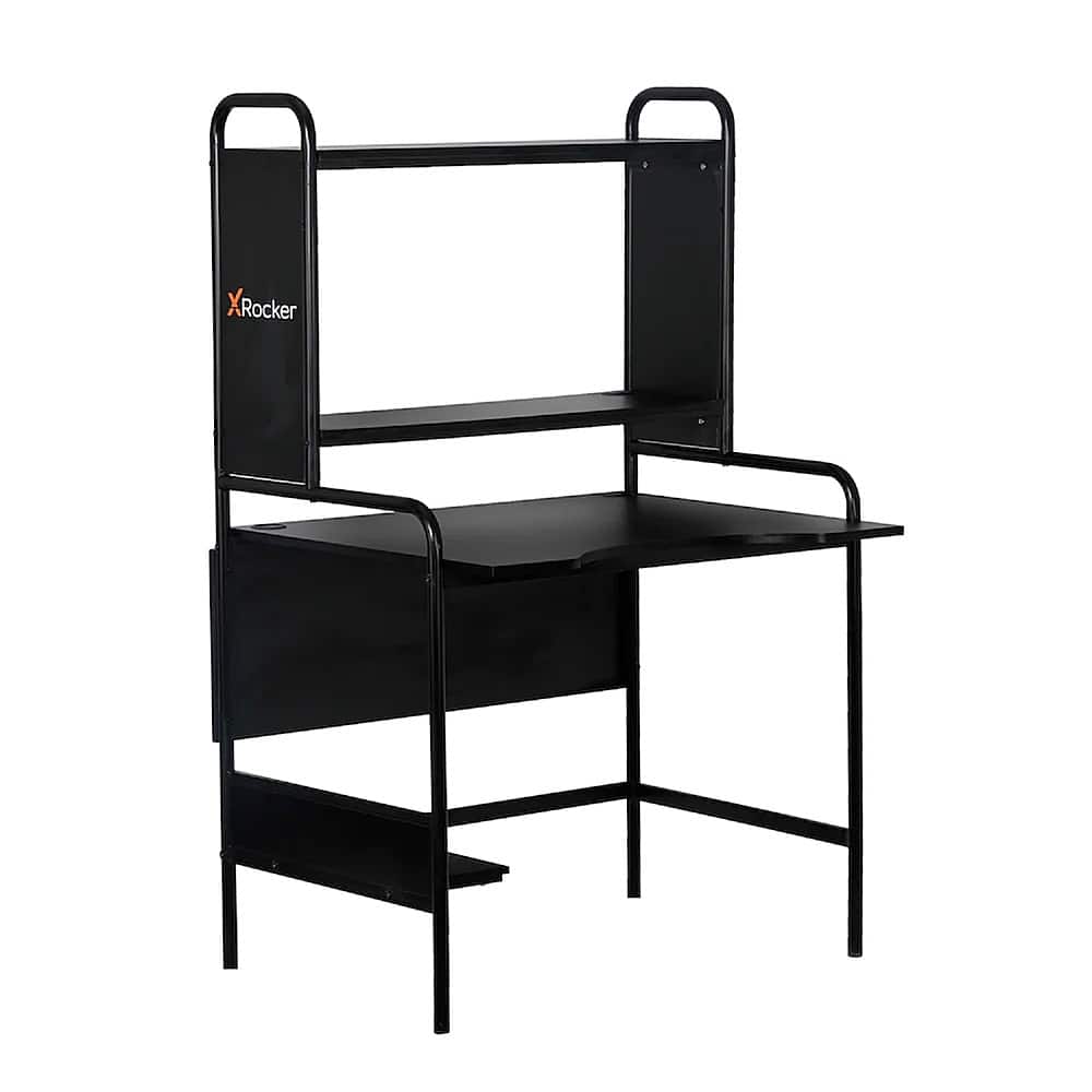 Best Buy: X Rocker Icarus Steel Frame Gaming Desk with Cable Routing ...