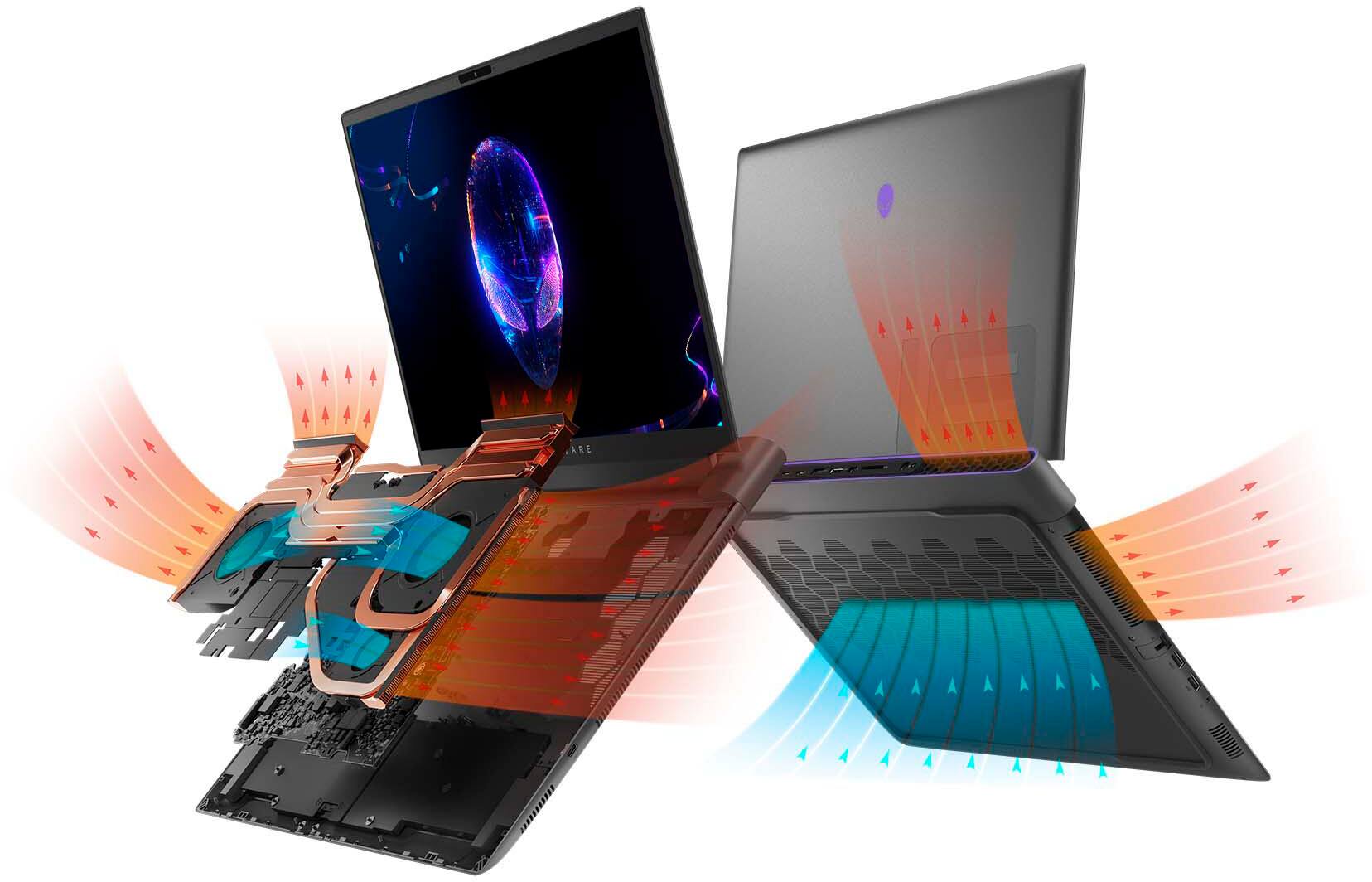 Alienware m18 R2 18" 165Hz Gaming Laptop QHD Intel Core 14th Gen i9 ...