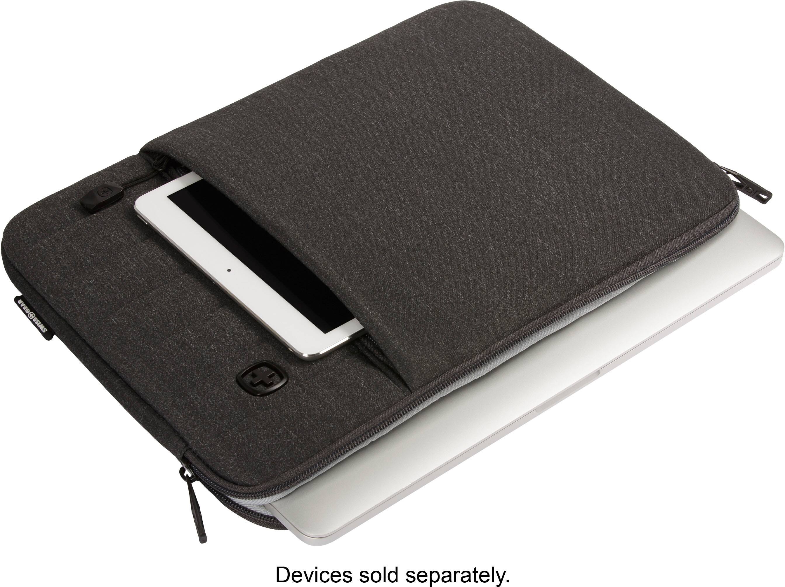 Best Buy: SwissGear TSA-friendly Laptop Sleeve/RFID protection and fits ...