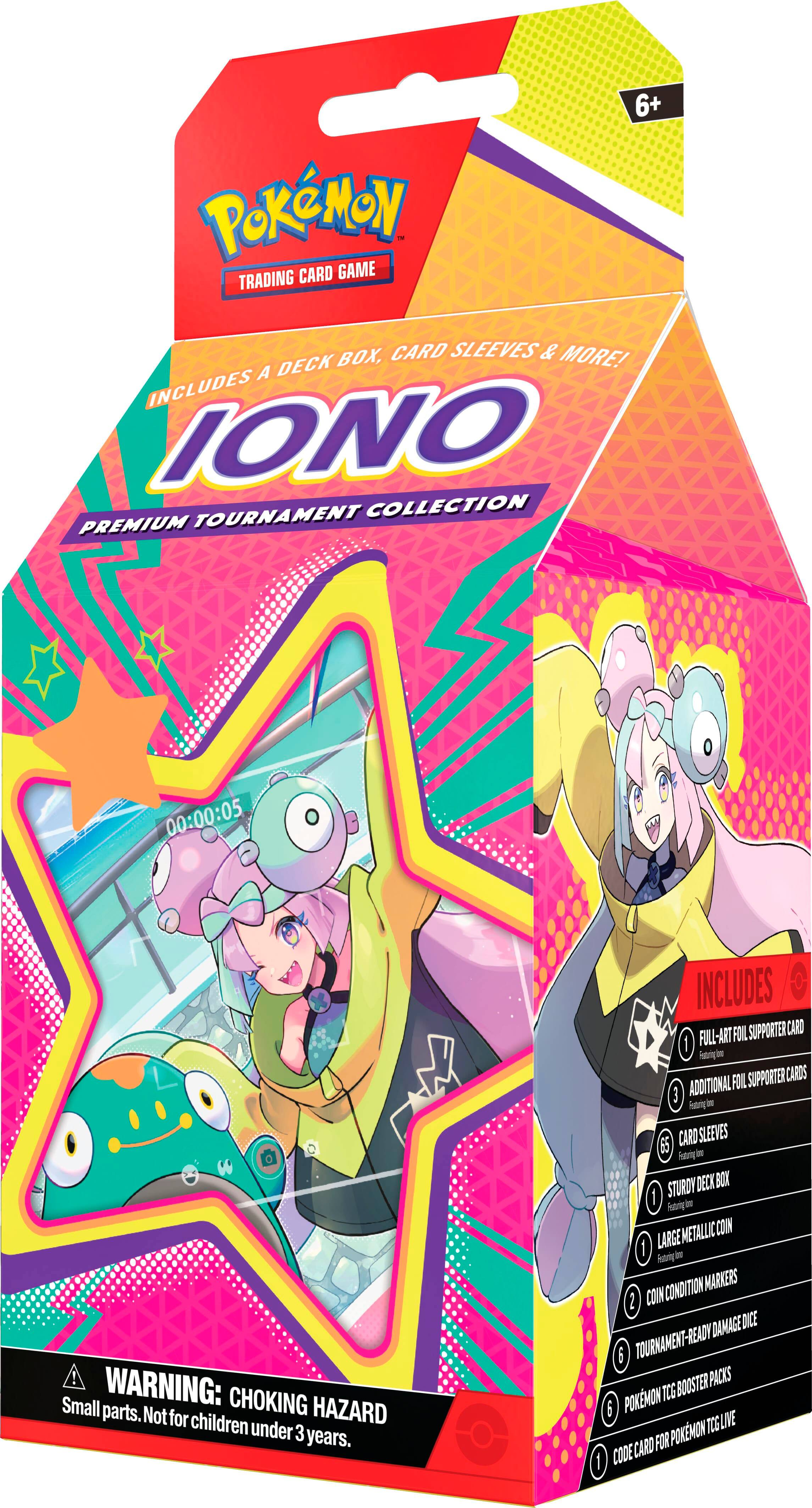 Pokémon Trading Card Game: Iono Premium Tournament Collection 290-87748 ...