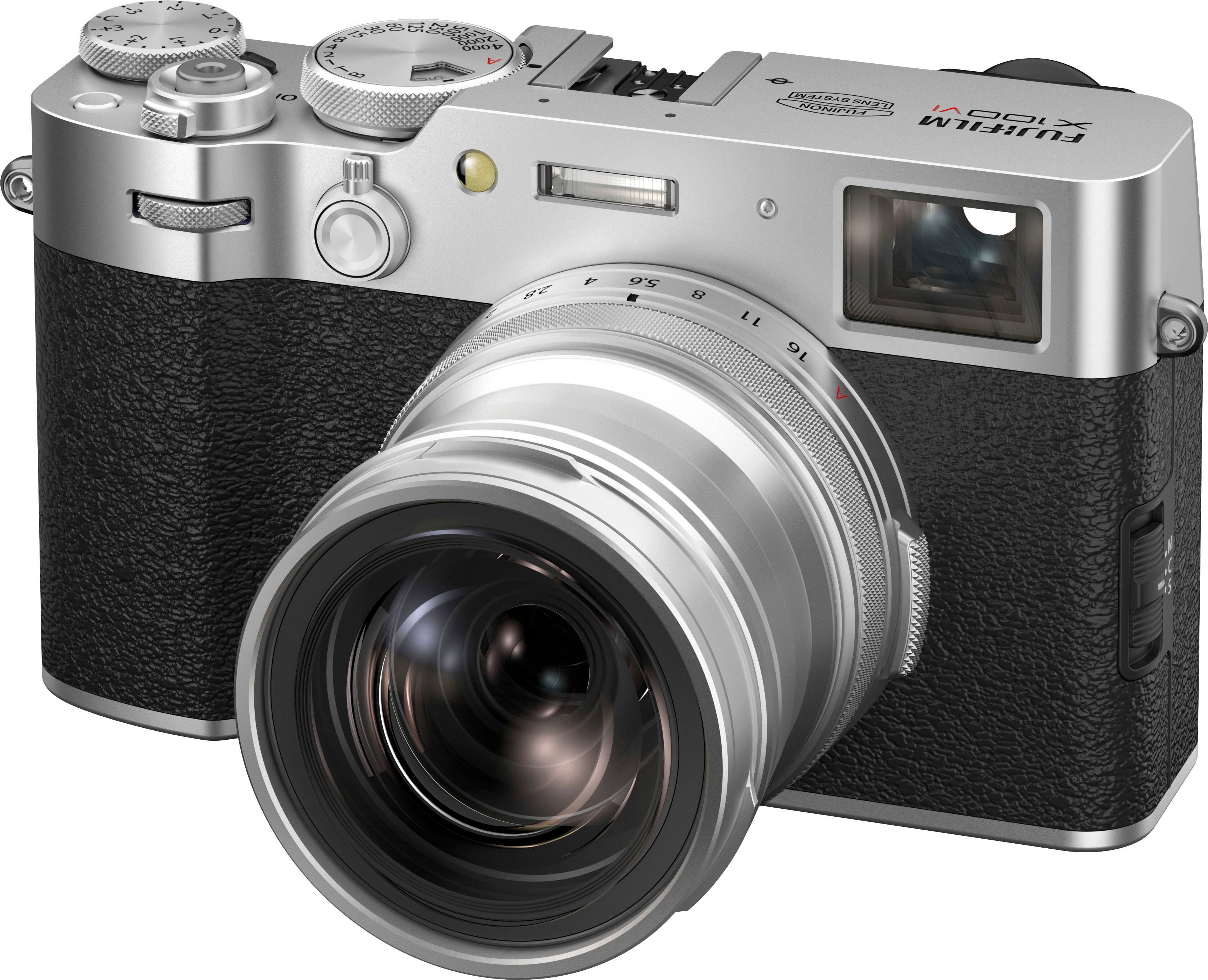 Fujifilm X Series X100VI 40.2MP Digital Camera Silver 16953912/16821822 - Best Buy
