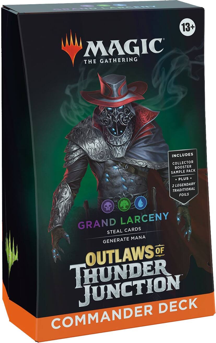 Wizards of The Coast Magic: The Gathering Outlaws of Thunder Junction Commander Deck Grand ...