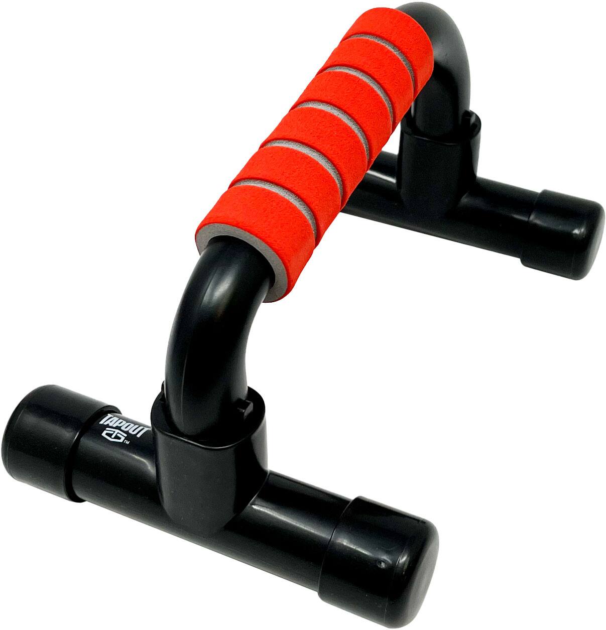 Best Buy: Tapout Push Up Bars Black and Red TE-2PB-BKRD