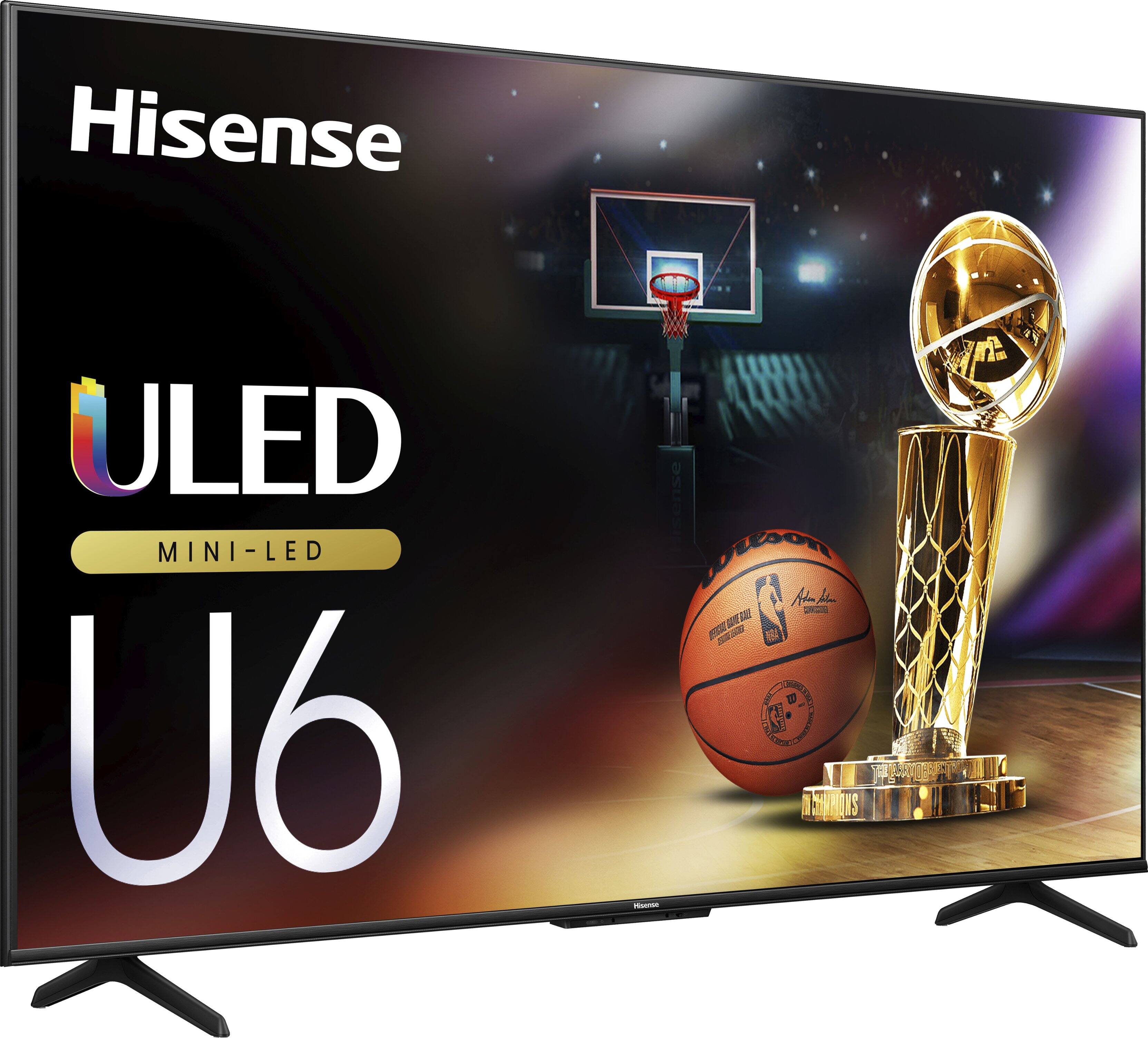 Hisense 65" Class U6 Series Mini LED 4K UHD QLED Smart Google TV (2024 ...