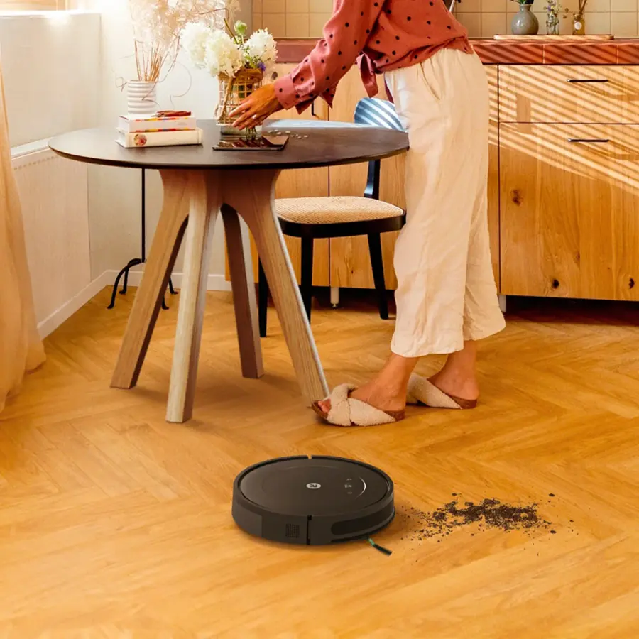 Irobot Roomba Vac Essential Robot Vacuum Q0120 Black Q012020 Open