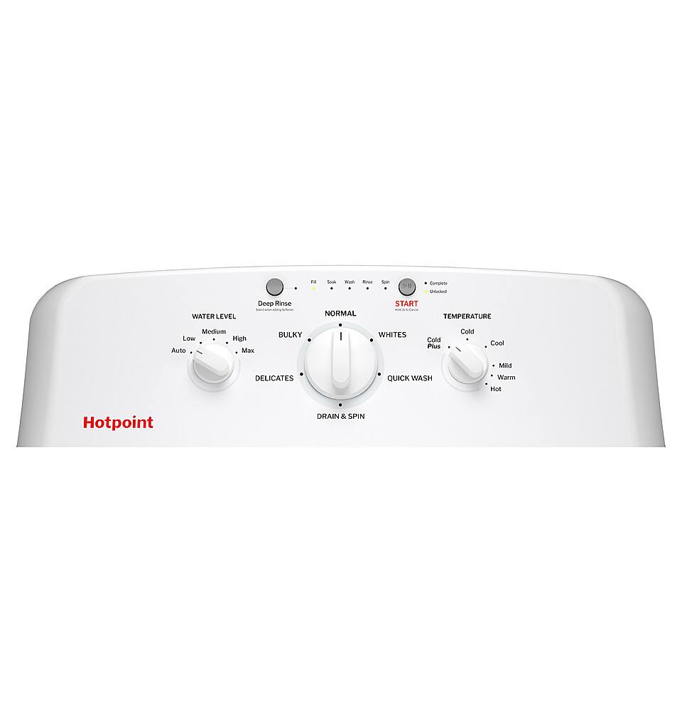 Customer Reviews: Hotpoint 4.0 Cu. Ft. High-Efficiency Top Load Washer ...