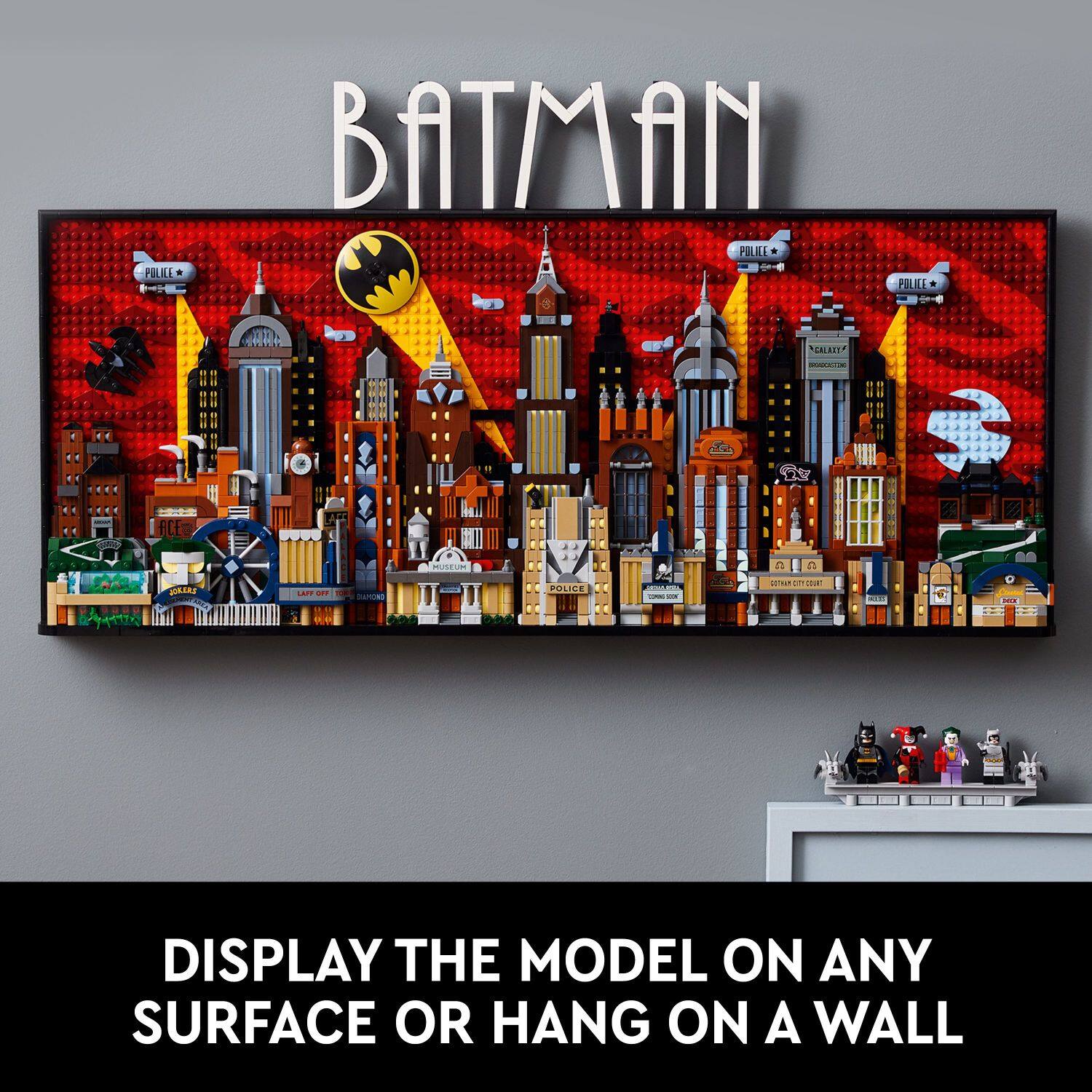 LEGO DC Batman: The Animated Series Gotham City Build and Display Set ...