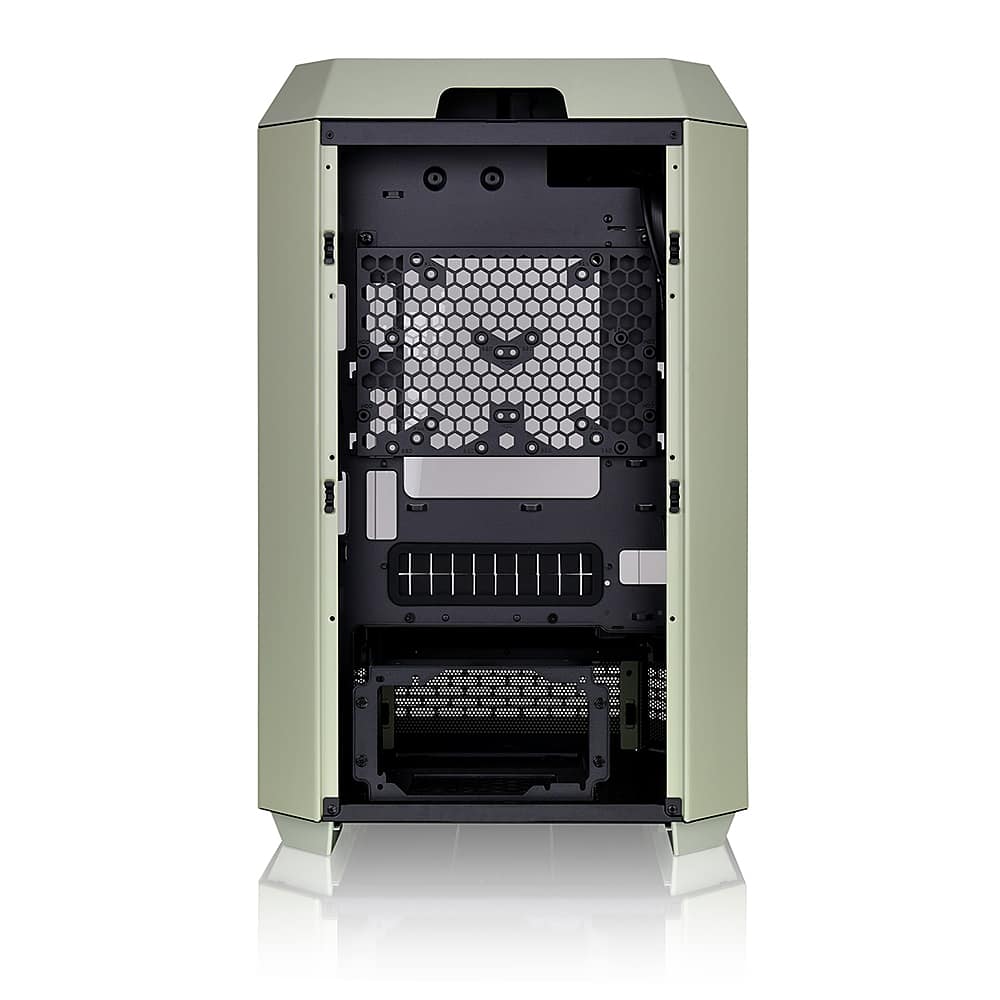 Thermaltake The Tower 300 Micro ATX PC Case Matcha Green CA-1Y4-00SEWN ...