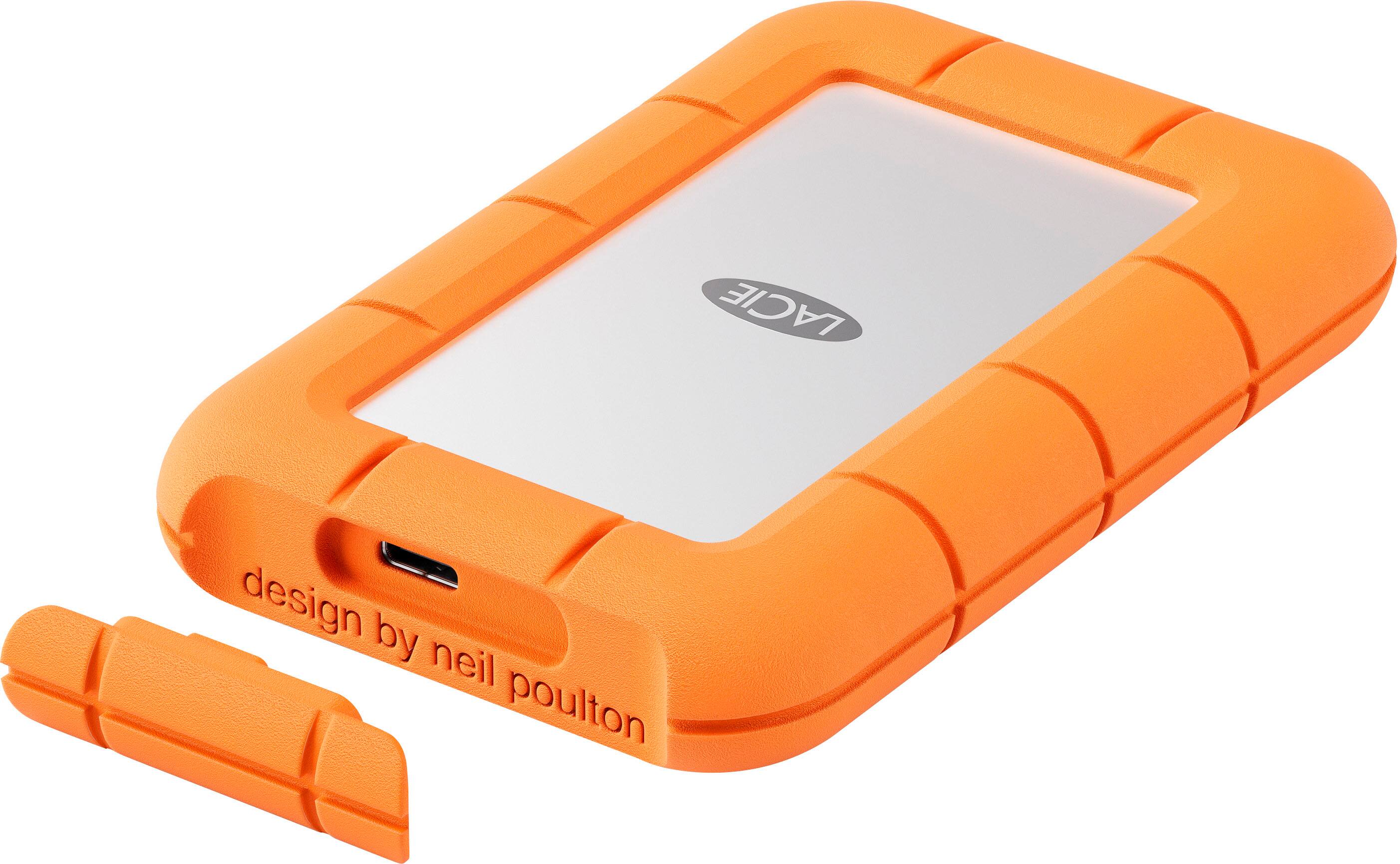 Lacie Rugged Mini Ssd 4tb Solid State Drive - Usb 3.2 Gen 2x2, Speeds ...