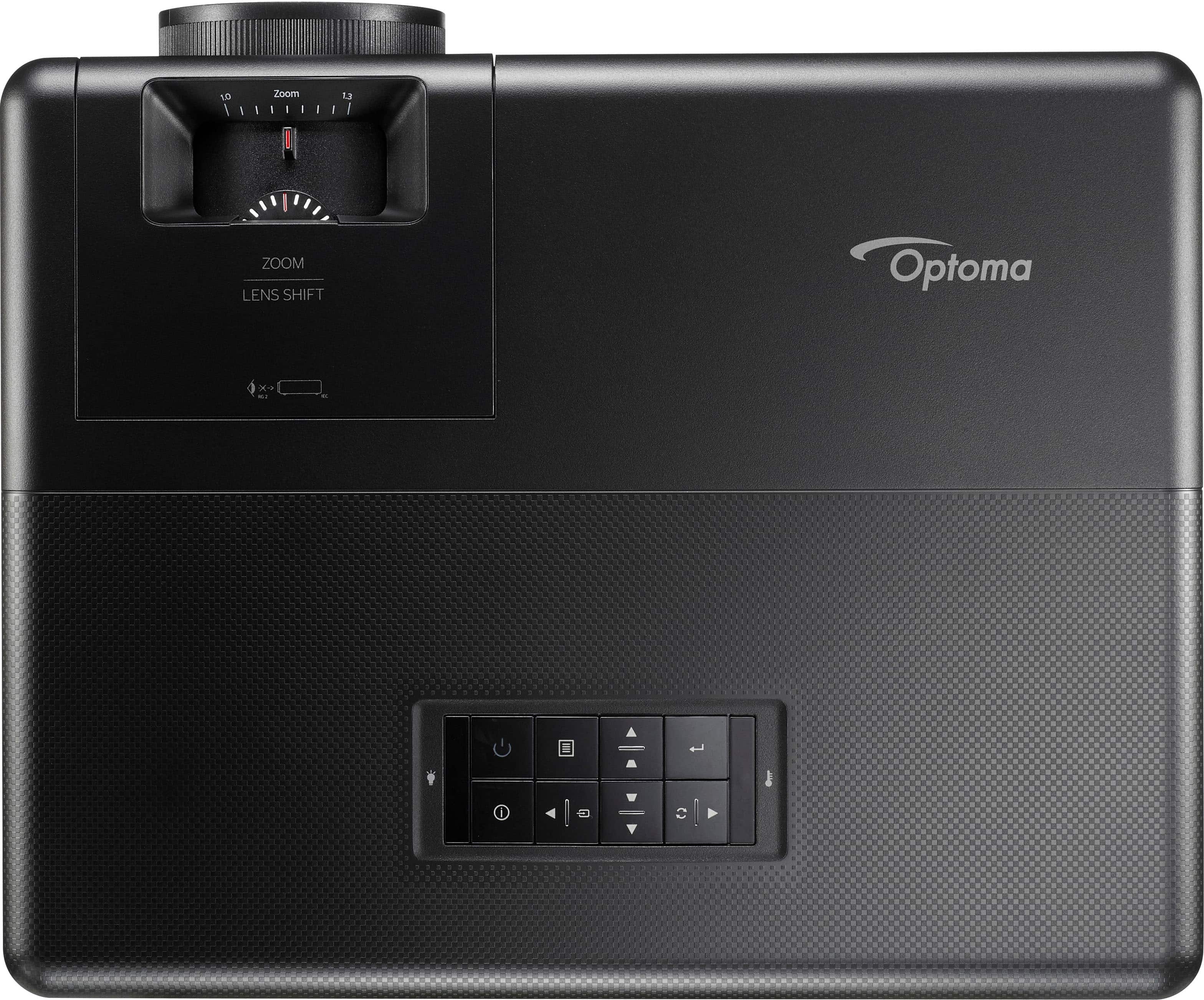 Optoma Uhz55 4k Uhd Laser Standard Throw Smart Projector With High ...