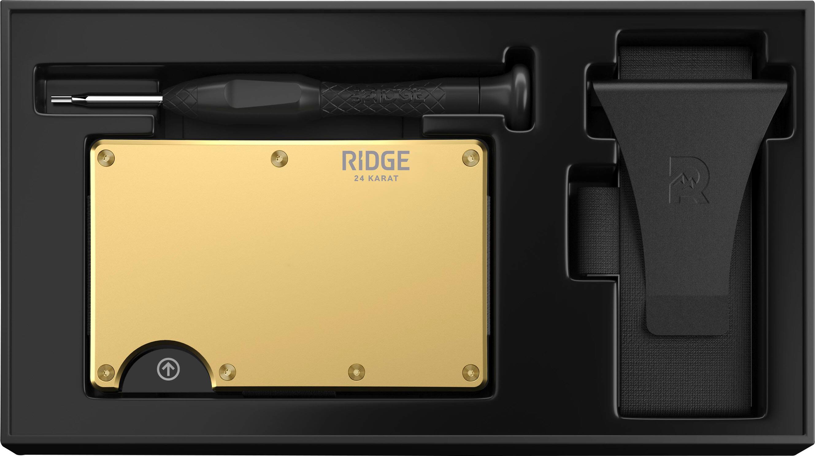 Customer Reviews: The Ridge Wallet 24 Karat Gold AUWAI103451 - Best Buy