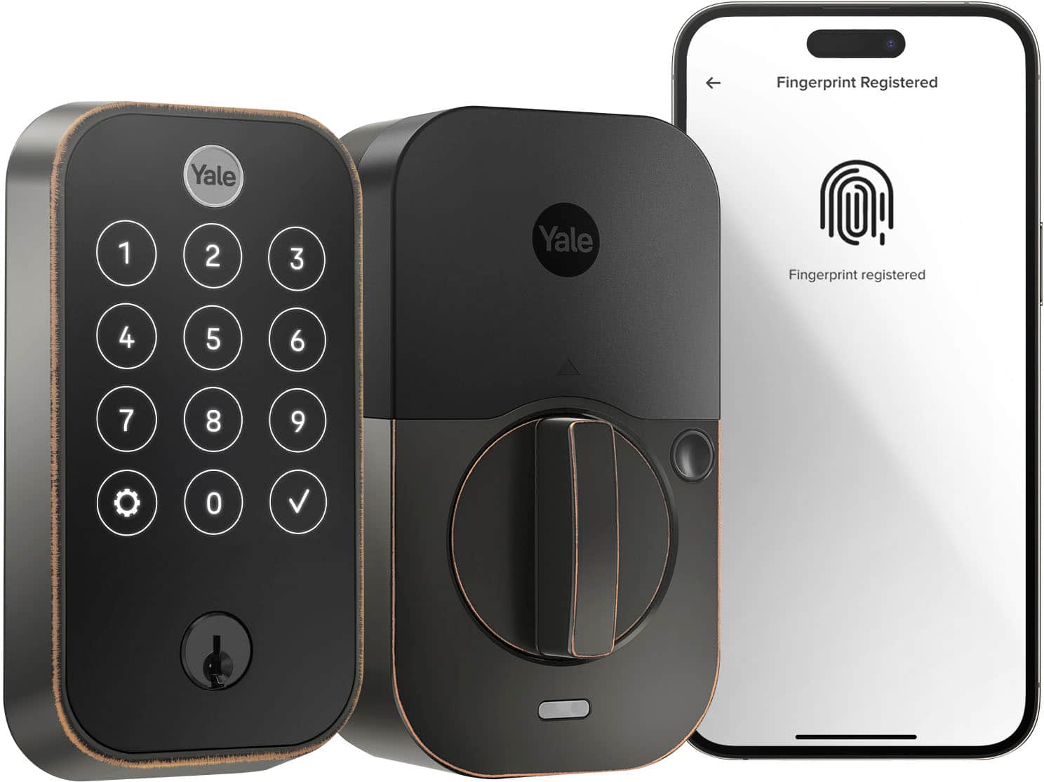 Yale Assure Lock 2 - Smart Lock Wi-Fi Deadbolt With Touchscreen Keypad ...