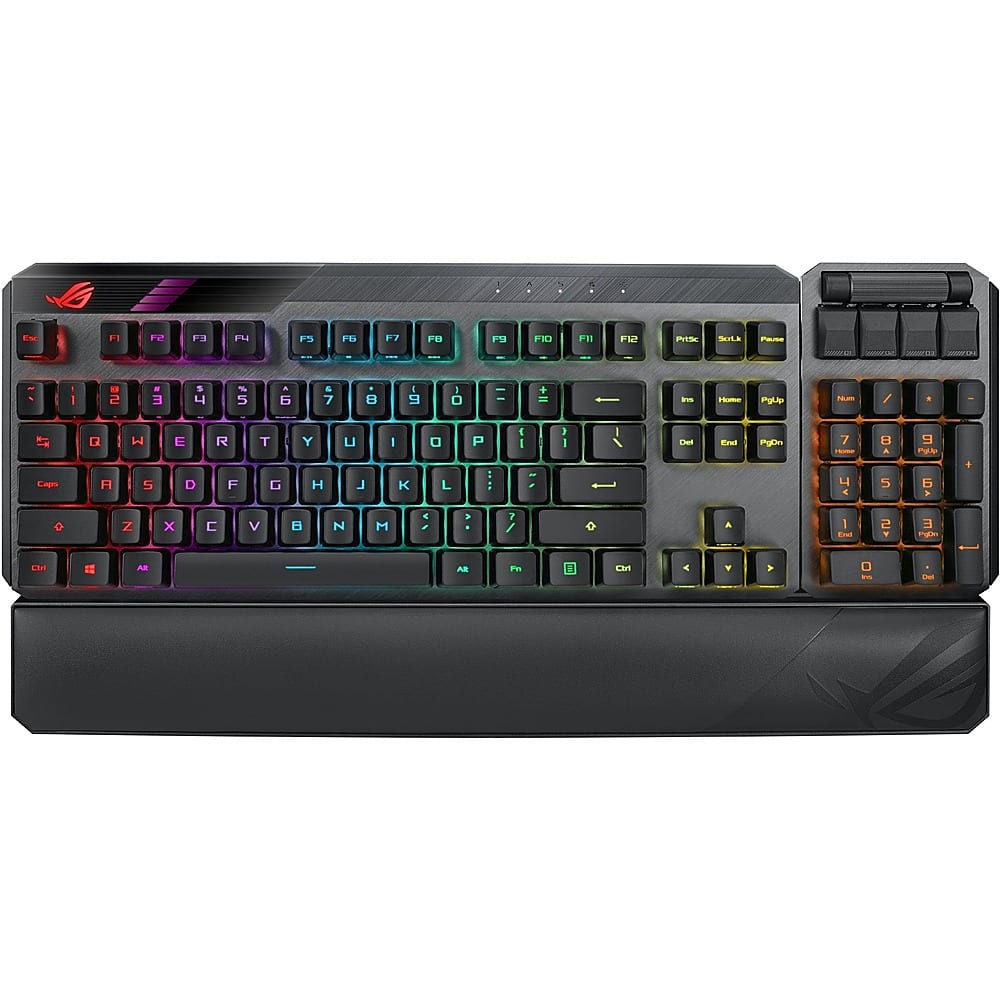 Best Buy: ASUS Claymore II Full-size Wireless Gaming Keyboard Black ...