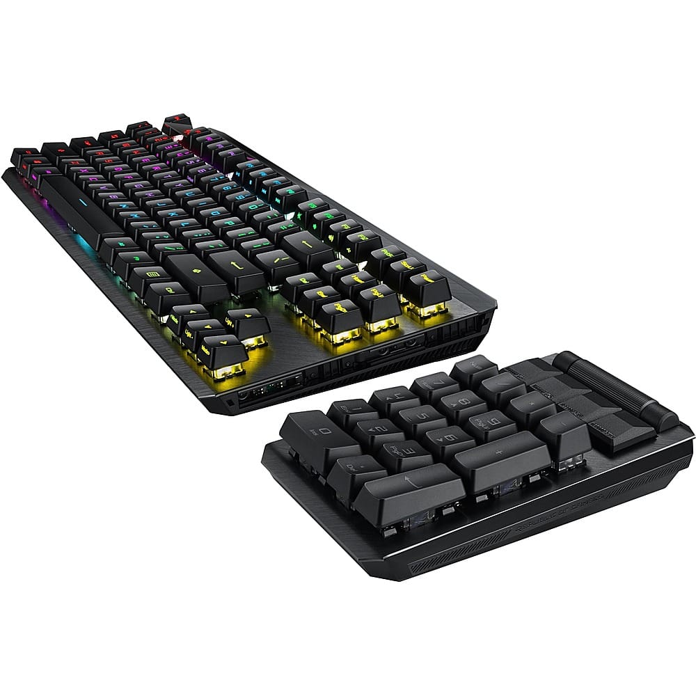 Best Buy: ASUS Claymore II Full-size Wireless Gaming Keyboard Black ...