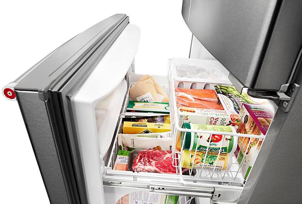 KitchenAid 20 Cu. Ft. French Door Counter Depth Refrigerator Stainless ...