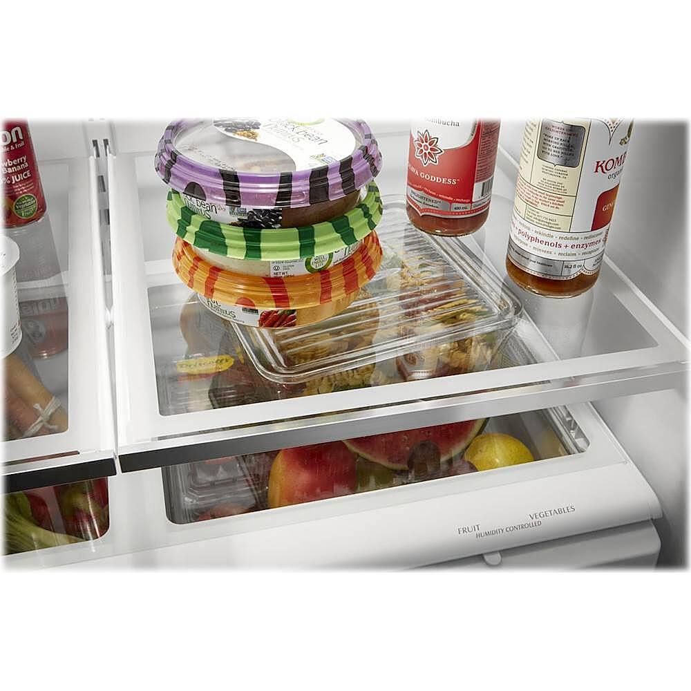 Whirlpool 20 cu. ft. French Door Refrigerator with Counter Depth Design ...