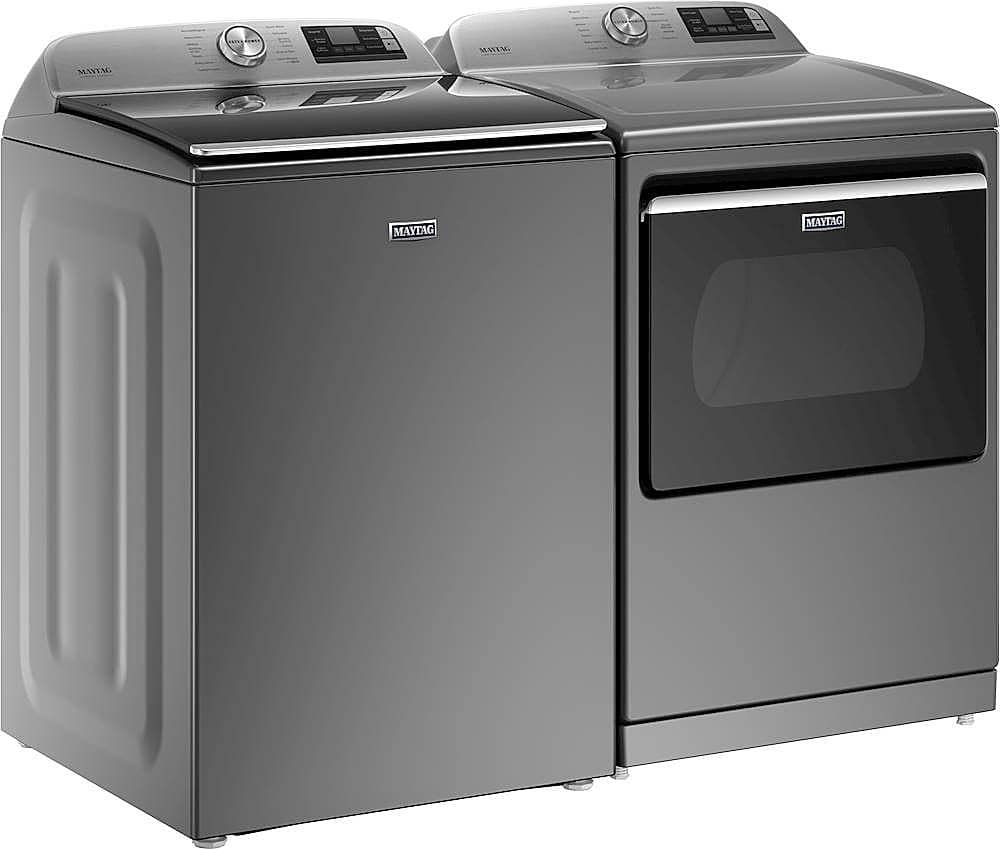 Maytag 5.3 Cu. Ft. High Efficiency Smart Top Load Washer with Extra ...