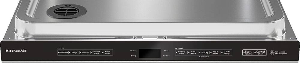 KitchenAid 24" Top Control Built In Tub Dishwasher with 3rd Rack, 360 ...