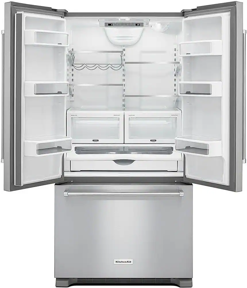 KitchenAid 21 9 Cu Ft French Door Counter Depth Refrigerator kitchenaid-21-9-cu-ft-french-door-counter-depth-refrigerator