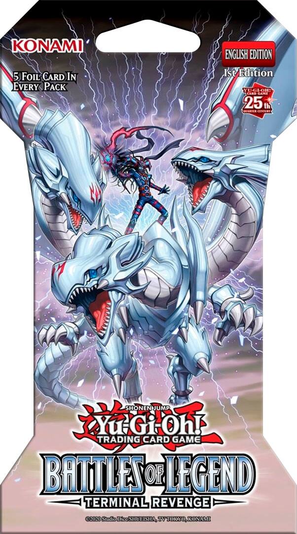 Konami Yu Gi Oh! Trading Card Game: Battles of Legend: Terminal Revenge Sleeved Booster 86522 ...