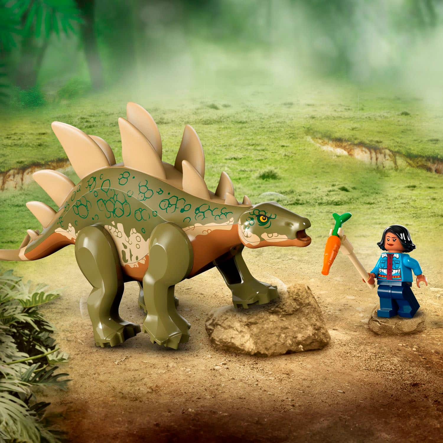 LEGO Jurassic World Dinosaur Missions: Stegosaurus Discovery Building ...