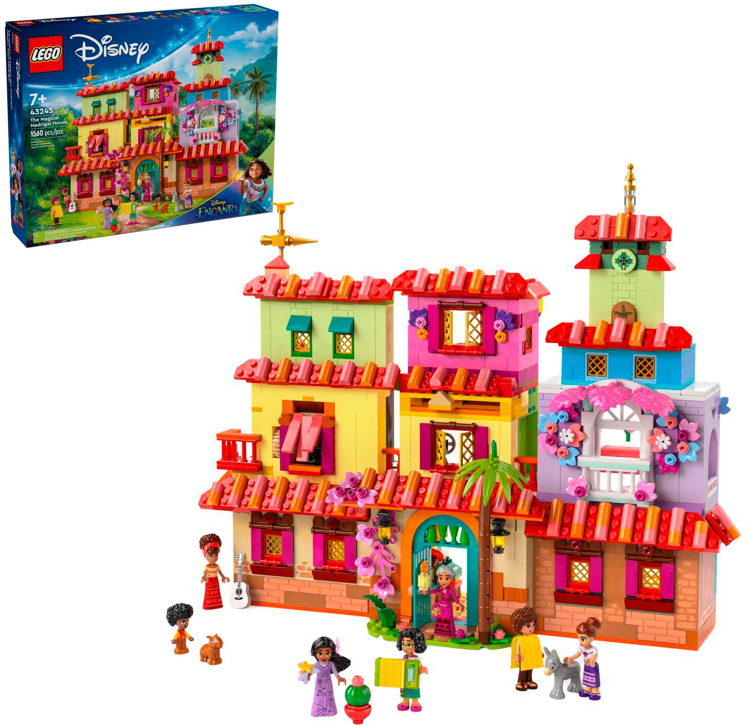 LEGO Disney Encanto The Magical Madrigal House Toy Disney Princess Doll 43245 6474865 - Best Buy