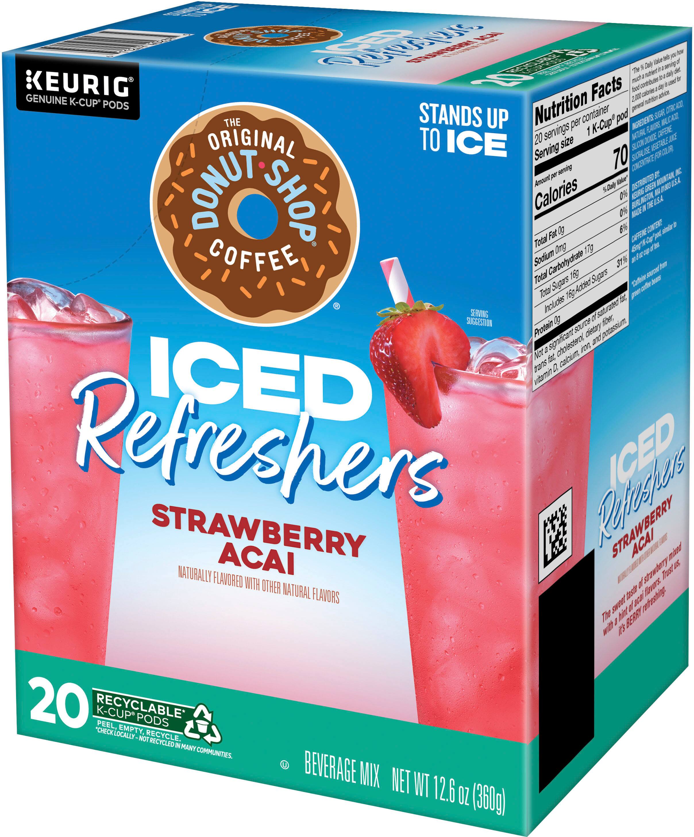 Customer Reviews: The Original Donut Shop DS ICED Refreshers Straw Acai ...