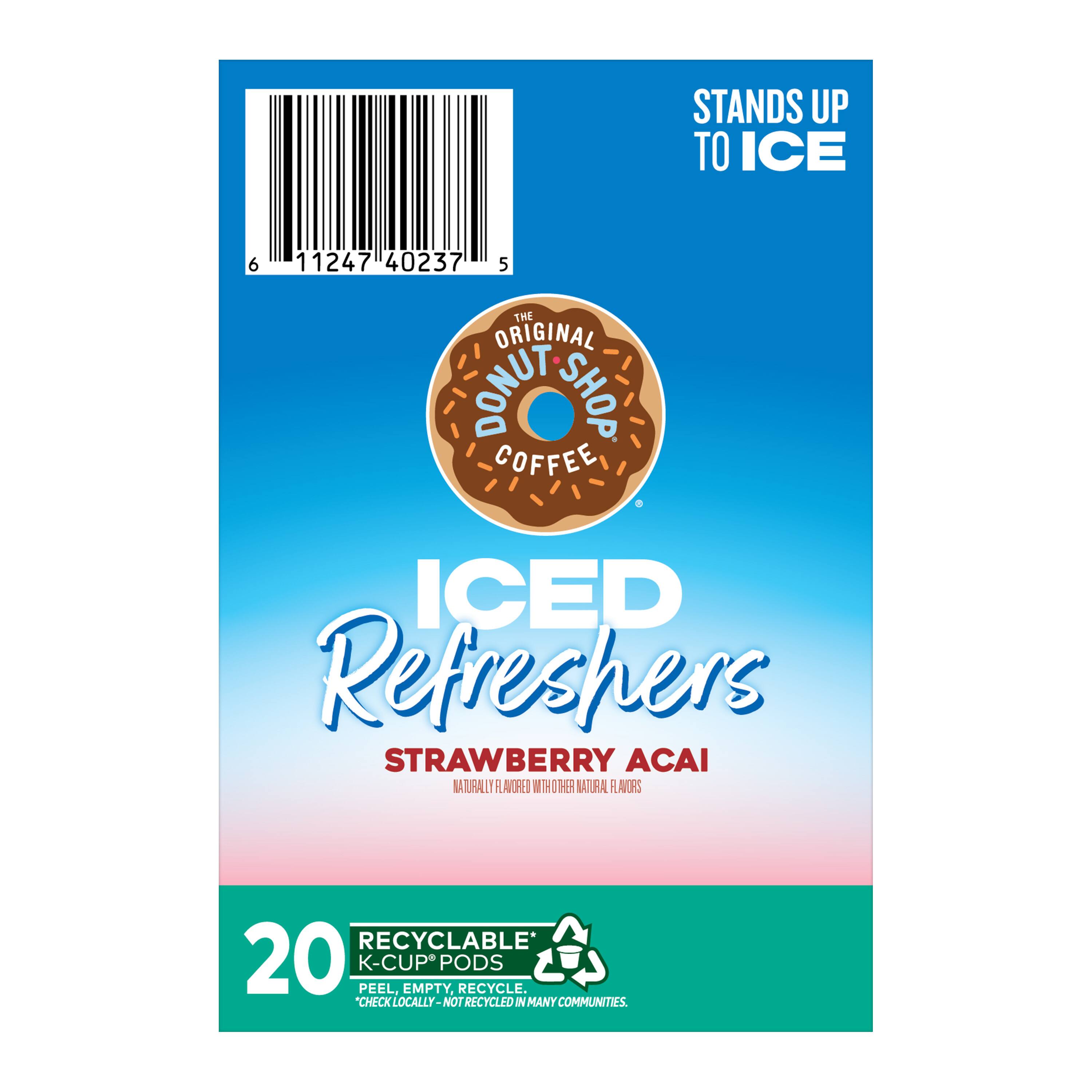 Customer Reviews: The Original Donut Shop DS ICED Refreshers Straw Acai ...