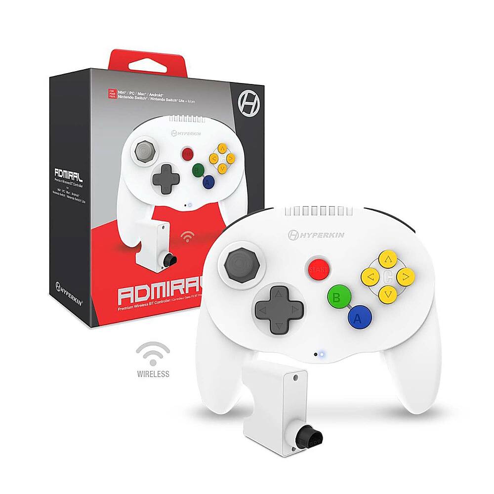 Best Buy: Hyperkin Admiral Bluetooth Controller for N64/Nintendo Switch ...