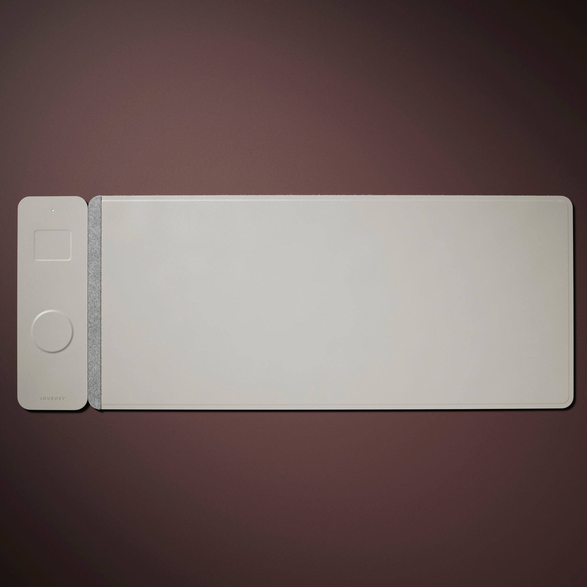 JOURNEY ALTI SLIM Wireless Charging Desk Mat Light Gray JWCDMSLG - Best Buy