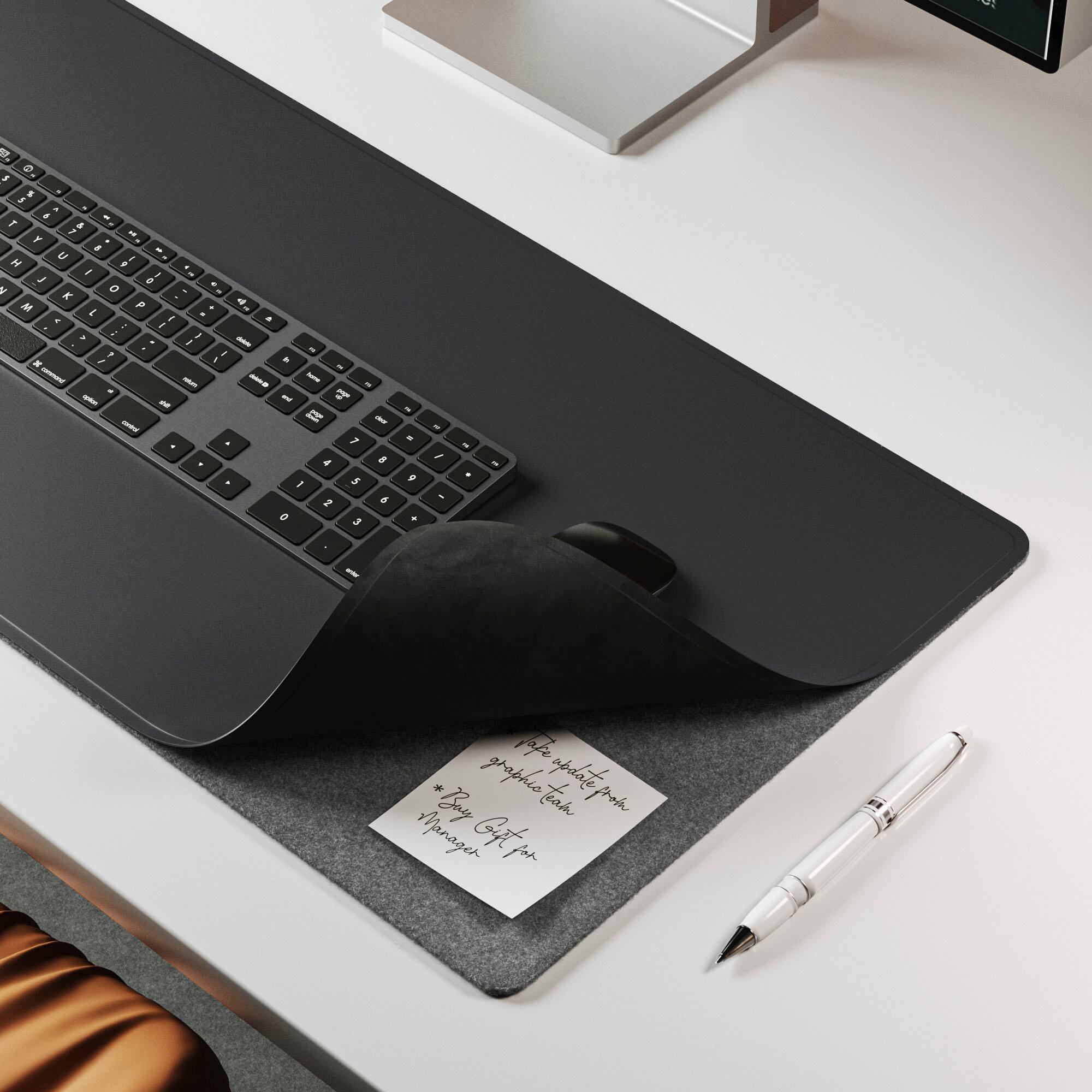 JOURNEY ALTI ULTRA Fast Wireless Charging Desk Mat Midnight JMSDMMN ...