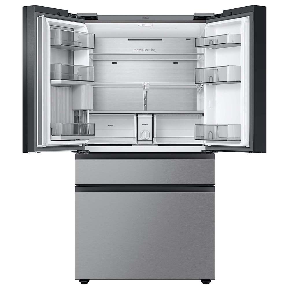 Samsung Bespoke 23 Cu. Ft. 4 Door French Door Counter Depth Smart ...