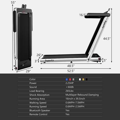 Costway Up To 7.5MPH 2.25HP 2 in 1 Single Display Screen Costway Up To 7.5MPH 2.25HP 2 in 1 Single Display Screen