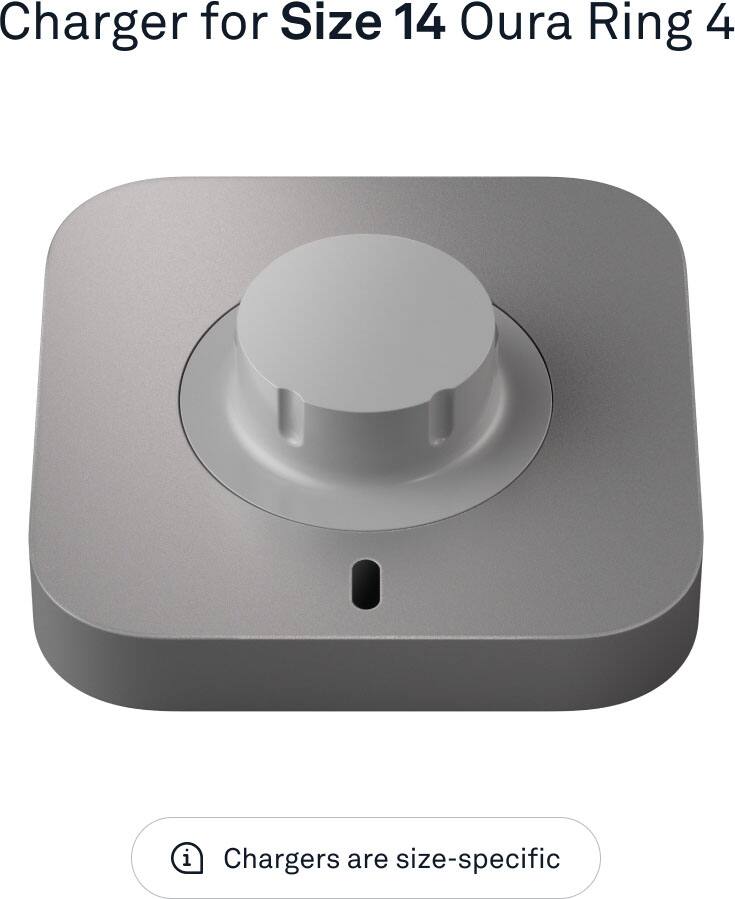Oura Ring 4 Charger Size 14 Charging Dock and USB C Cable Charges Oura ...