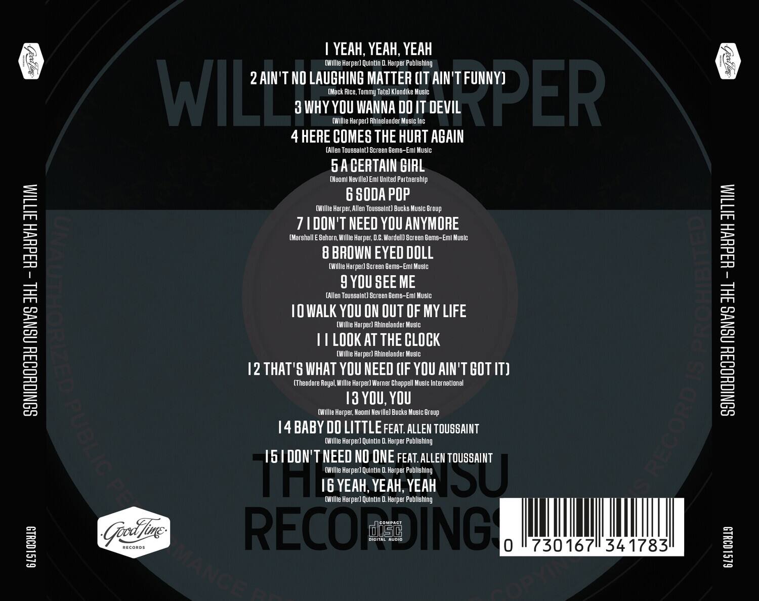 Willie Harper The Sansu Recordings COMPACT DISCS [CD] - Best Buy