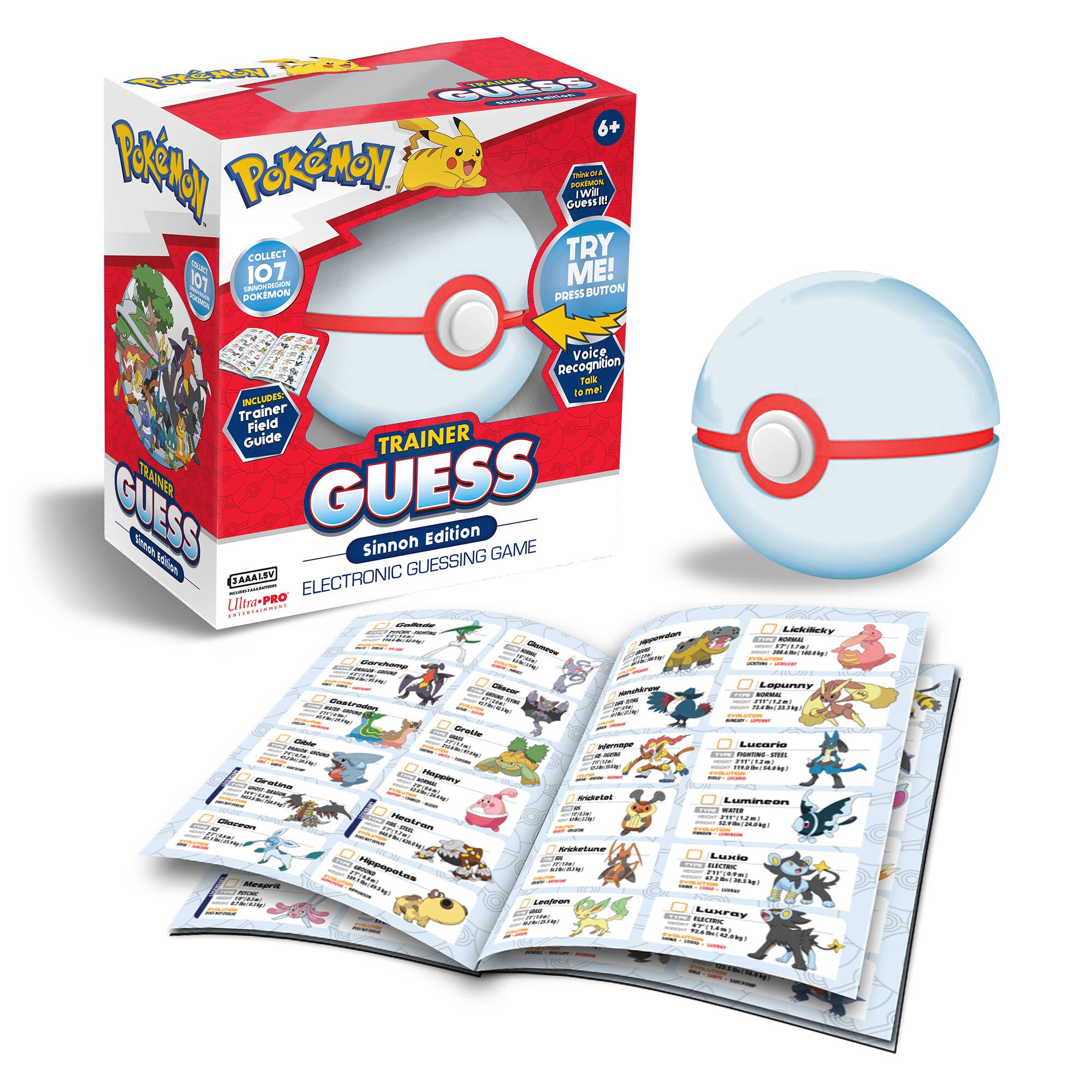 Best Buy: Ultra PRO Pokémon Trainer Guess: Sinnoh Edition Electronic ...