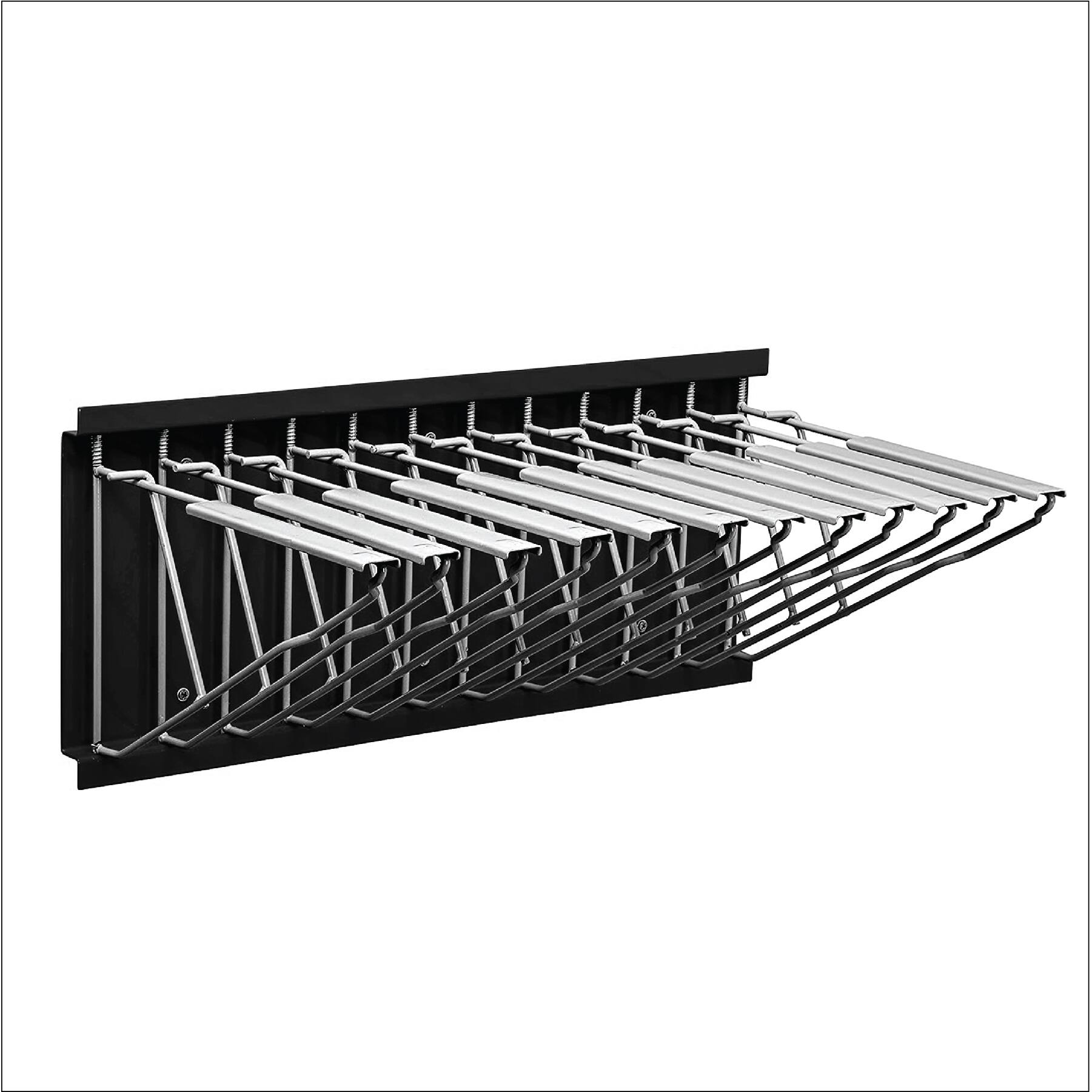 AdirOffice Steel Blueprint Storage Pivot Wall Rack Office File Rack ...