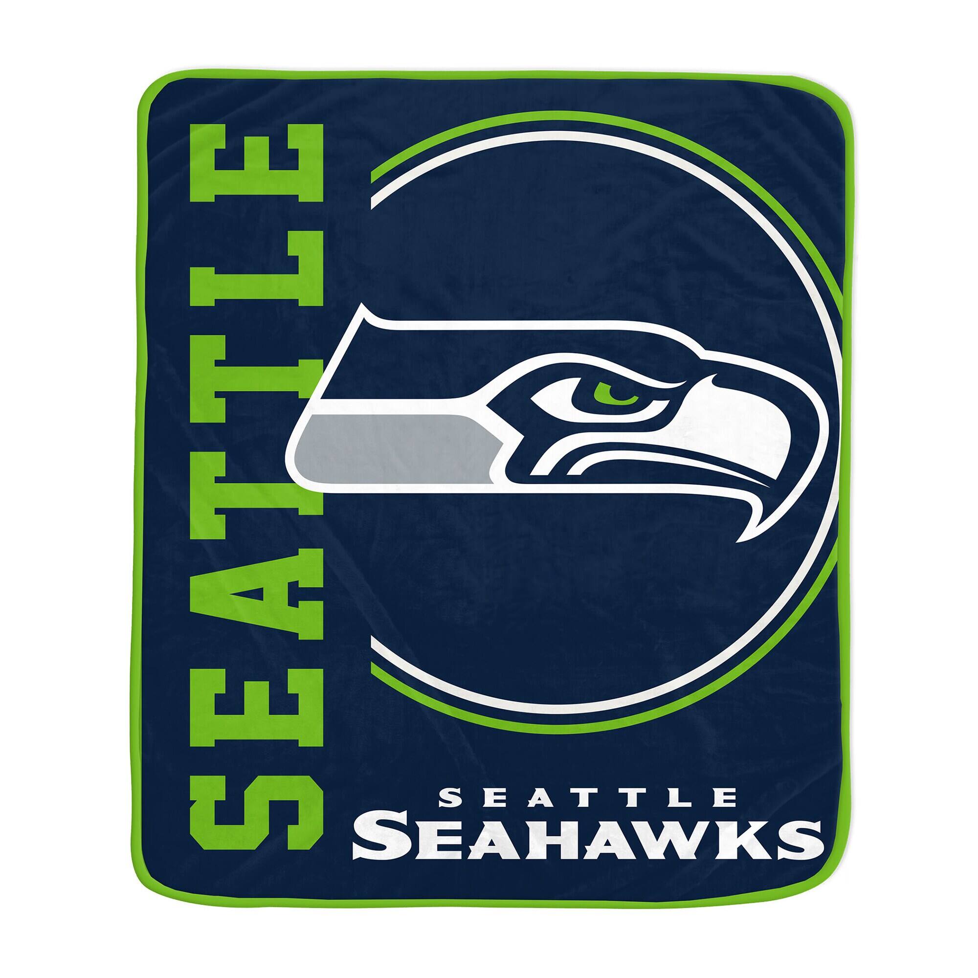 Pegasus Seattle Seahawks 50" x 60" Keep It Simple Ultra Soft Blanket ...